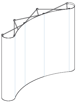 WELCOME s.r.o. : PopUp stěna oblá